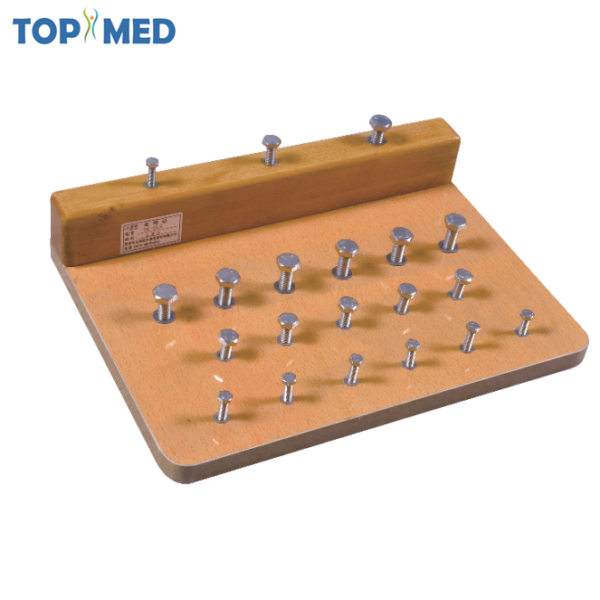 Medical Bolt board rehabilitation equipment.finger rehabilitation training