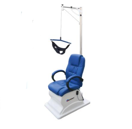 cervical traction chair.Hospital physical therapy cervical traction chair